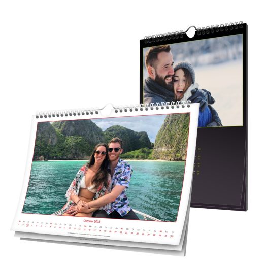 Wandkalender mit eigenen Fotos online selbst gestalten